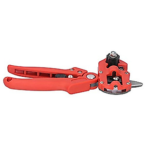 Tree Grafting with a Storage Bag ABS Material Graft Cutting Scissors Garden Grafting Tool Set More Effective for Removing Useless Leaves Branches and Stems(red)