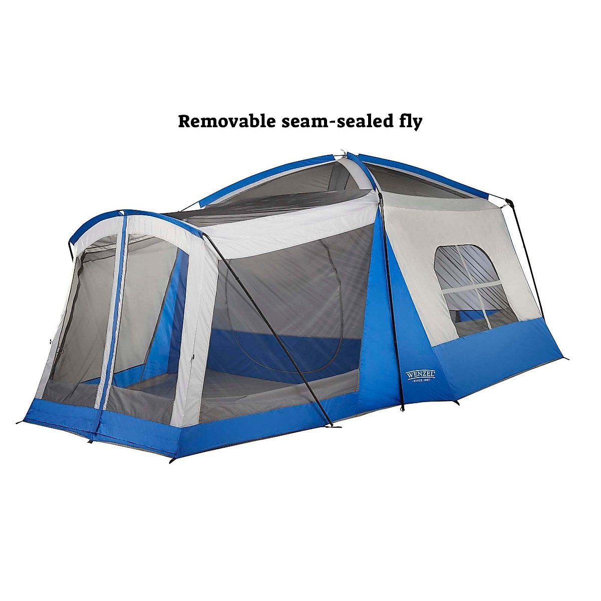 Wenzel 8 Person Klondike Tent, Blue