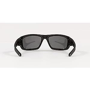 Oakley Men's OO9236 Valve Rectangular Sunglasses, Black/Grey Black Iridium Polarized, 60 mm