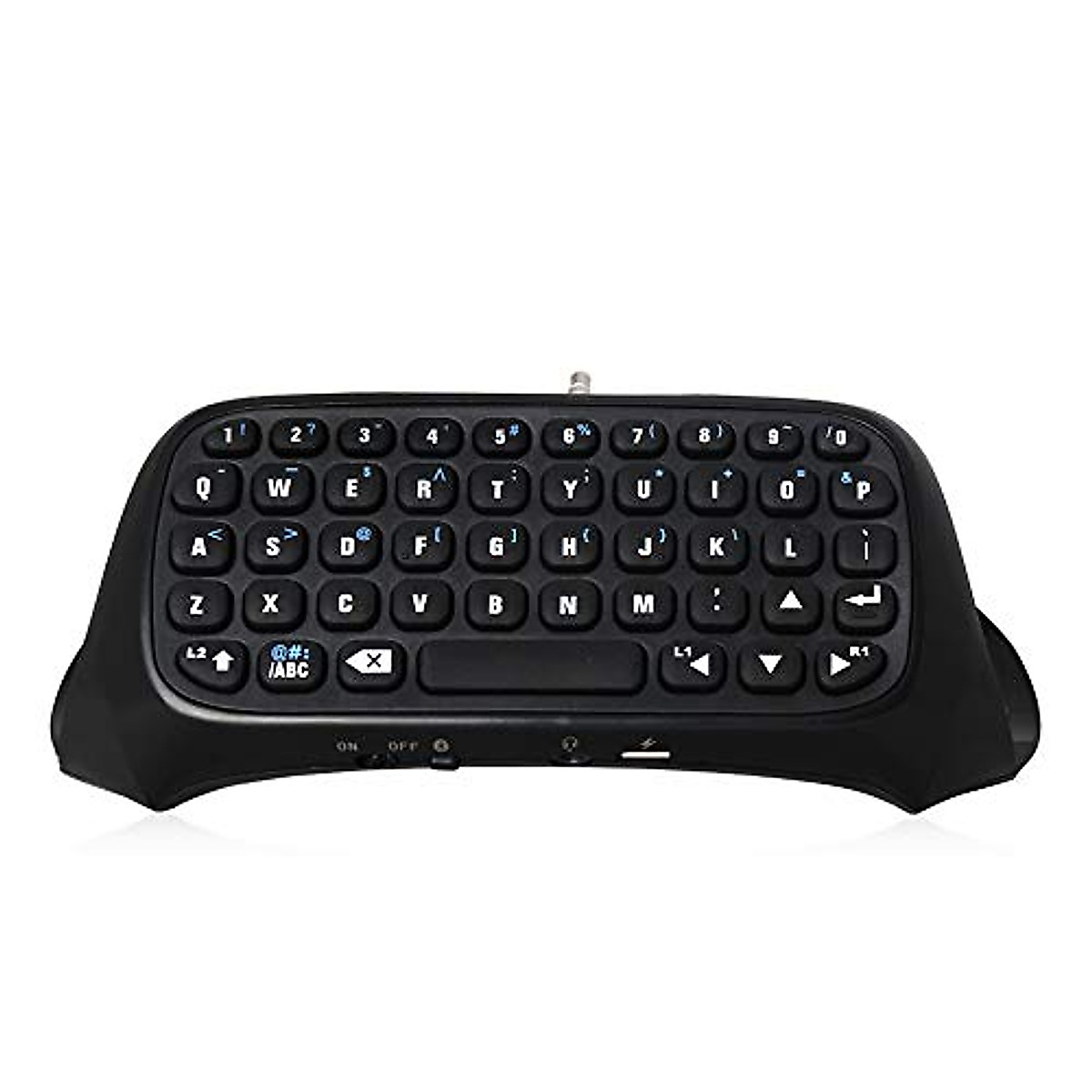RALAN Controller keyboard for PS4, Wireless Mini Bluetooth Keyboard Gamepad Chatpad Message Keyboard for Playstation 4,Slim PS4 Controller/Phone and tablet
