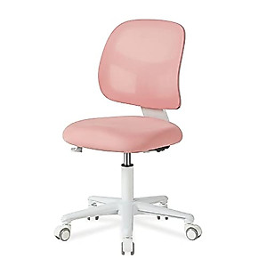 Ergonomic Kids' Desk Chairs, Height & Depth Adjustable Kids Study Chair, Cute Kids Office Chair. Perfect for Home, School and Library. No Armrests.