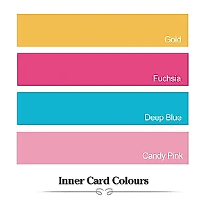 Personalized Birthday Card Custom Happy Birthday Gift for Her Girl Daughter Kids Son Granddaughter Friend Girlfriend with Envelope 12th 13th 16th 18th 21st 30th 40th 70th (Fuchsia)