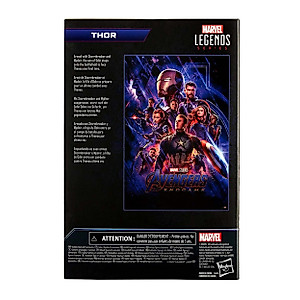 Marvel Hasbro Legends Series 6-inch Scale Action Figure Toy Thor, Infinity Saga Character, Premium Design, Figure and 5 Accessories