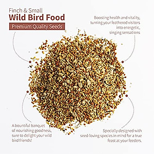 Schoen Farms Finch & Small Wild Bird Seed Food Mix (5 LBS)