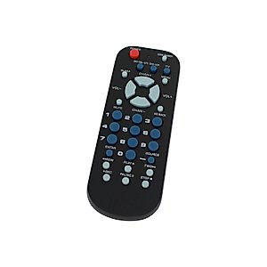 Replacement for RCA 3-Device Universal Remote Control Palm Sized - Compatible with Tivo VCR - Remote Code 0739