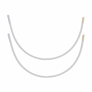 Porcelynne Carbon Steel Replacement Underwire Repair - Nylon Coated - Heavy Gauge Sturdy Wire for Bras - Regular Wire Size 42-1 Pair - See Pictures for Measurements and How to Order