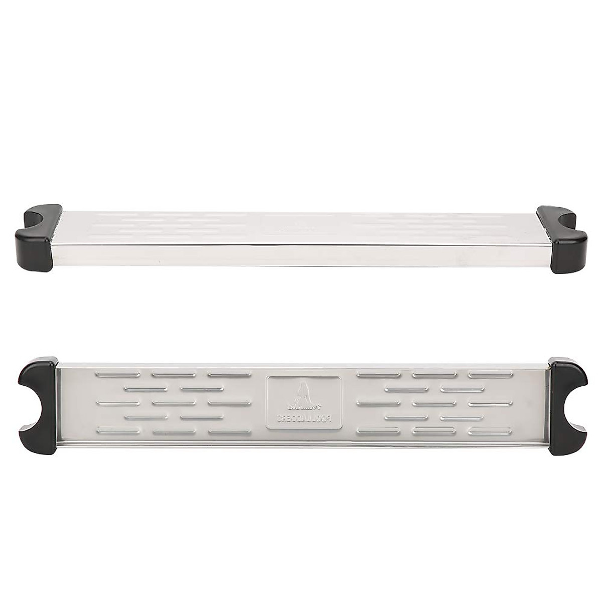 Restokki Swimming Pool Ladder Pedal, Stainless Steel & ABS, Anti-Slip, Silver