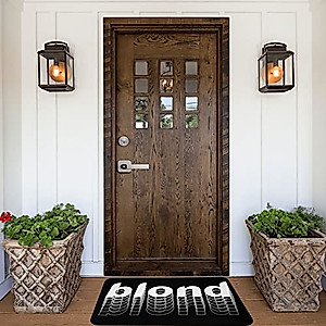 DanaJLessard Bath Rugs Frank Singer Ocean Area Rug Home Decor Flannel Carpet Absorbent Non-Slip Welcome Door Floor Mat for Living Room Kitchen Bathroom 15.7 X 23.5 in