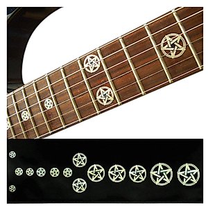 Jockomo Pentagram Guitar Inlay Sticker