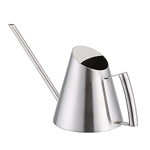 900ml Stainless Steel Long Mouth Watering Can Flower Bonsai Watering Garden Planting Indoor and Outdoor Garden Yard