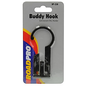 RoadPro RP-230 Plastic Microphone Hanger for CB/Ham Radio Microphones