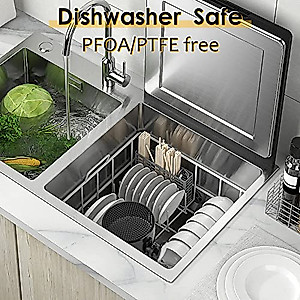 iRUNTEK Small 7-in-1 Air Fryer, 1400W 4 Quart Air Fryer for Healthy Cooking, Using Friendly, LED Display, Separate Non-stick Basket, Black