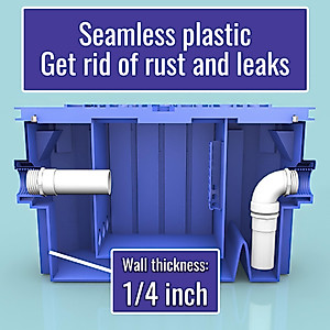 Grease trap (20 GPM, 40 Lb, 2 inch)