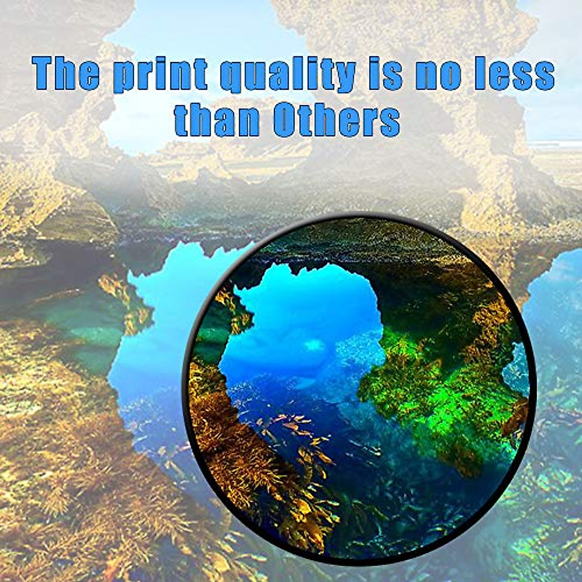 5-Pack (2BK+C+Y+M) 201A | CF401A CF402A CF403A Toner Cartridge Replacement for HP Color Laserjet Pro MFP M277dw MFP M277n MFP M277c6 M252dw M252n M277 M252 Printer,Sold by TopInk