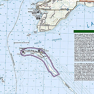 Apostle Islands National Lakeshore Map (National Geographic Trails Illustrated Map, 235)