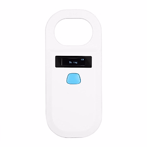 Pet Microchip Scanner, Animal Microchip Reader Pet Chip Scanner Data Storage Microchip Reader Rechargeable Pet Dog Chip Scanner for Dog Animal Poultry Cat Management