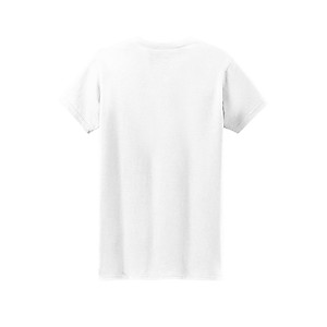 Gildan Women's Heavy Cotton T-Shirt, Style G5000L, 2-Pack, White, X-Large