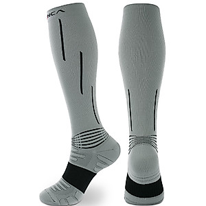 NEENCA Compression Socks, Medical Athletic Calf Socks for Injury Recovery & Pain Relief, Sports Protection—1 Pair, 20-30 mmhg