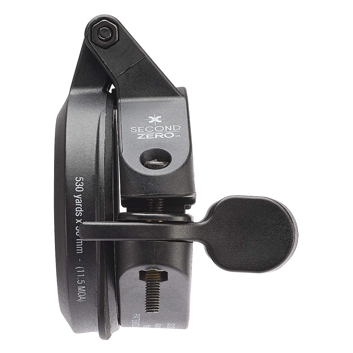 Axeon Optics Second Zero Precision Optical Prism for Hunting Rifle Scopes, 330-Yard Additional Zero (4.3 MOA), 50mm Objective, Bell Mount