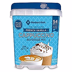 Member's Mark French Vanilla Cappuccino Beverage Mix 3 Packs (48 oz Each) Quality You Can Taste