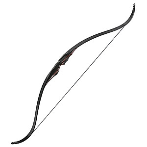 OEELINE Airobow Longbow 58in Professional Hunting Right Hand One-Piece Recurve Bow Draw Weights in 30-50 lbs