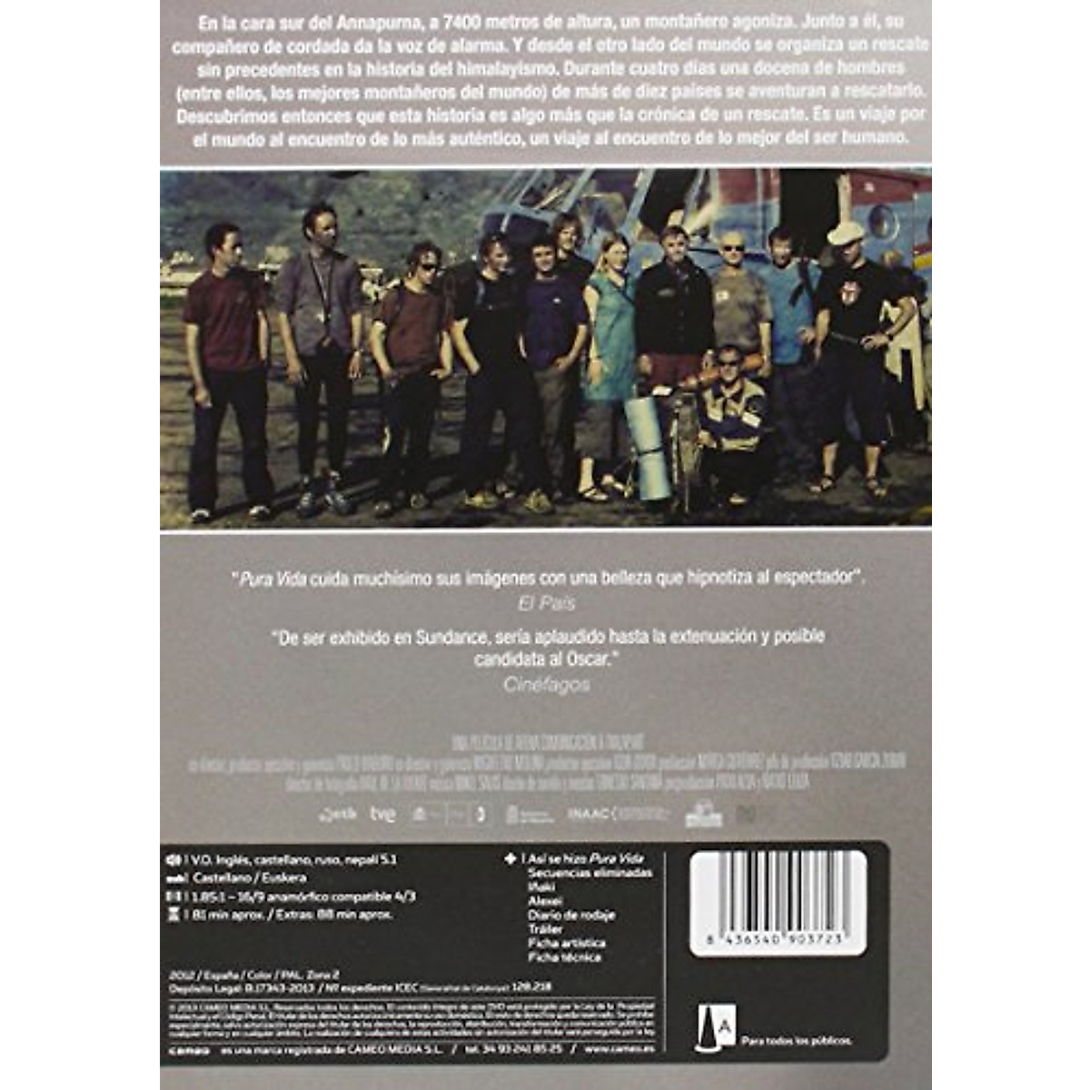 Pura Vida - The Ridge ( Pura Vida (The Ridge) ) [ NON-USA FORMAT, PAL, Reg.2 Import - Spain ]