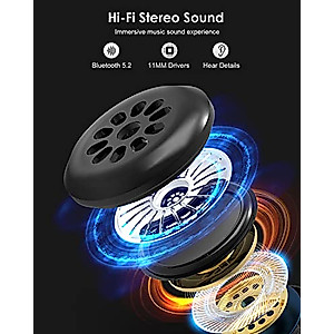 LC-dolida Sleep Headphones Bluetooth Headband, Cozy Wireless Headphones Headband, Sleep Mask with Bluetooth Thin HD Stereo Speakers Perfect for Side Sleepers, Sport, Yoga, Travel