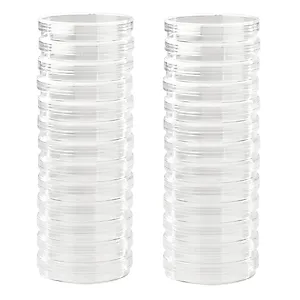 Polystyrene Petri Dish with Lid, 60mm, Sterile (Pack of 26)