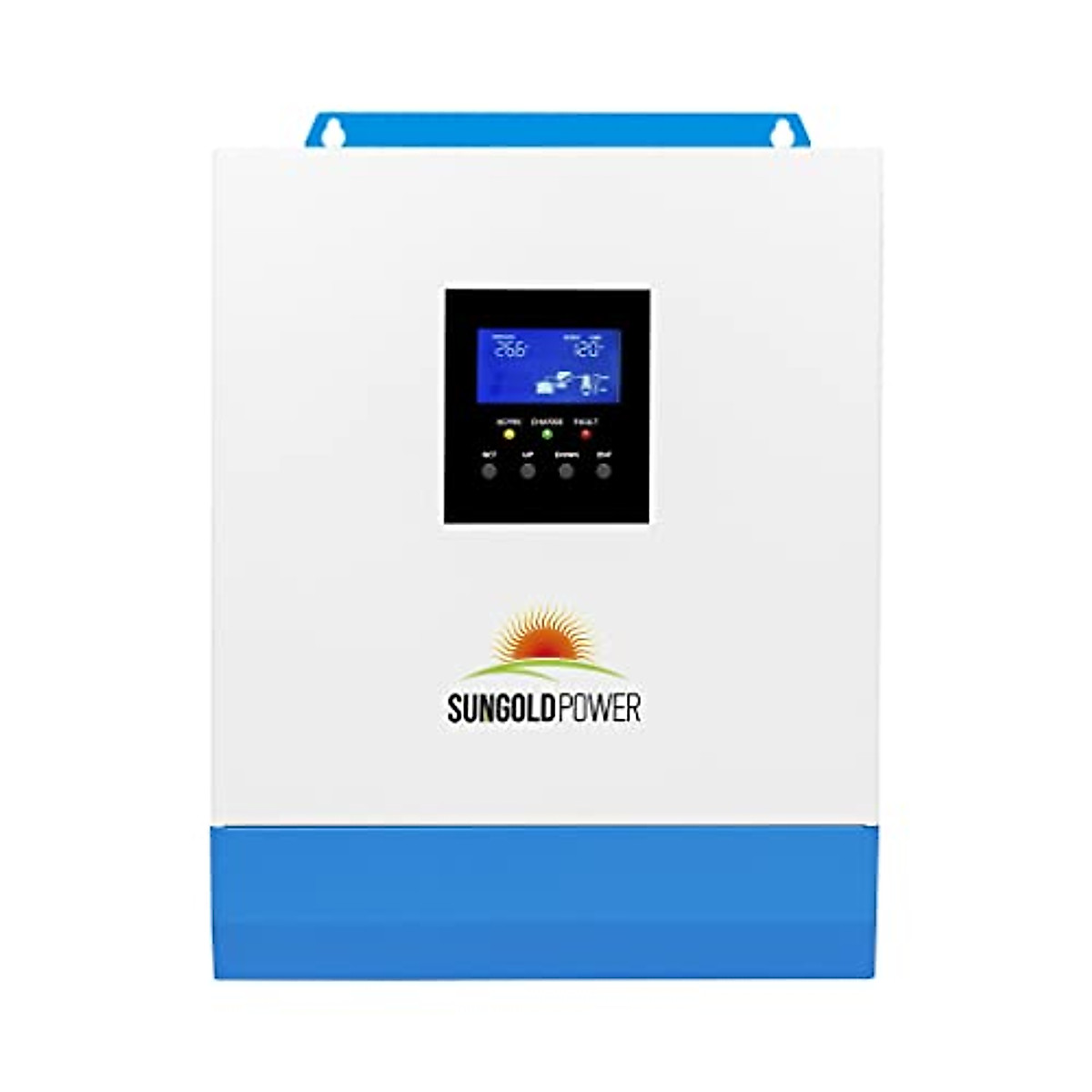 3000W DC 24V Pure Sine Wave Inverter with 80A MPPT Solar Charger and 40A AC Battery Charger, Hybrid Solar Inverter Charger Manufactured by SunGoldPowerCo.,Ltd (Upgraded)