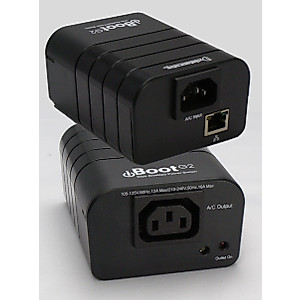 Dataprobe iBoot-G2 Web Power Switch, 110/220 VAC Operation, Remote Power Switch, Remote Rebooting Device via Ethernet Power Switch with Sophisticated Automation