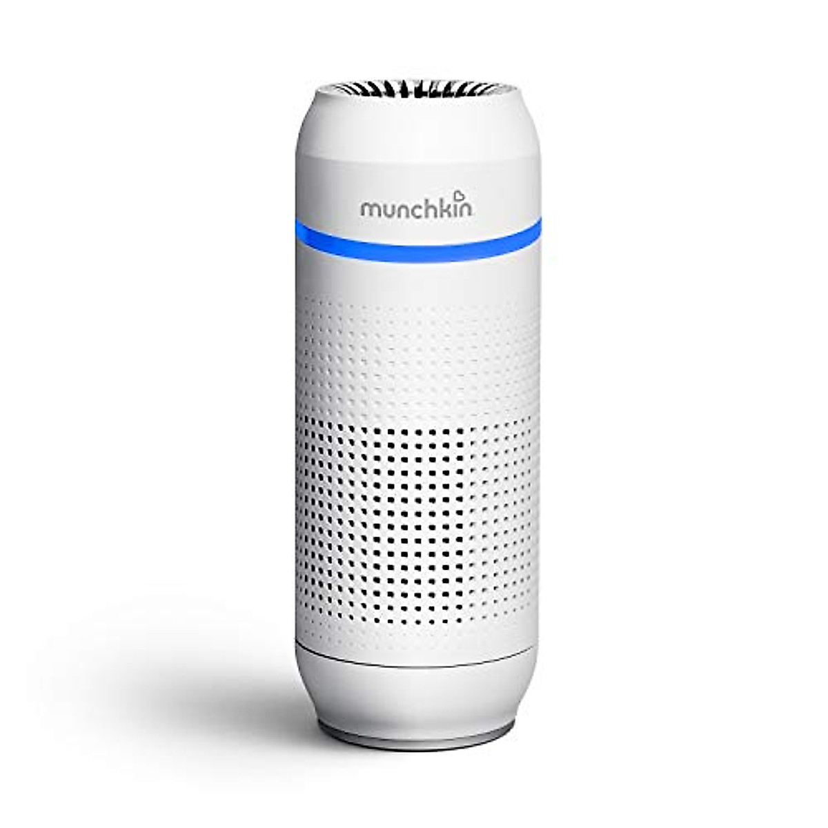 Munchkin® Portable Air Purifier, 4-Stage True HEPA Filtration System Eliminates 99.7% of Micro-Pollutants, White