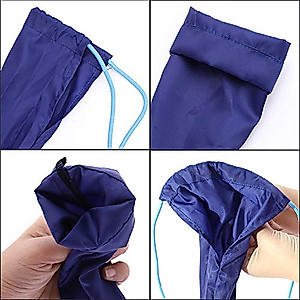 Y.J TAILS Horse Tail Extensions with Braided Horsehair Loop, Blunt Cut Bottom, 34-36 inches Long and 1 lb Weight (Light Gray)