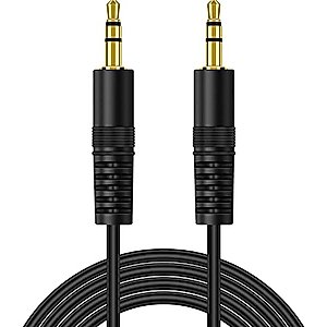 Pasow 3.5mm Stereo Audio Plug to Plug Cable Male to Male cable (15 Feet)