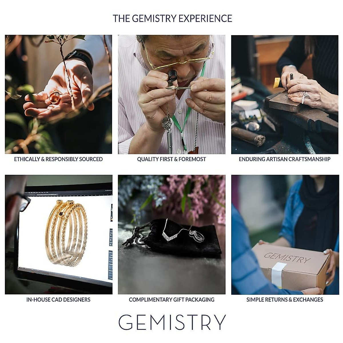 GEMISTRY Dew 14k Gold over Sterling Silver Garnet Gemstone Stackable Pear Ring