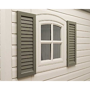 Lifetime 24in Storage Shed Shutters Kit - 8 and 11 Ft Sheds