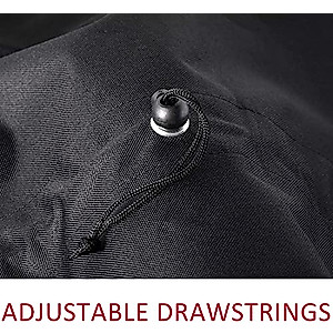 UV-proof Waterproof Furniture Patio Cover 105L x 40W x 35H breathable dust proof sofa table chair storage bar high chair color black 105 inches 40 inches 35 inches