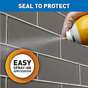 Miracle Sealants GRTSLRAEROCS Aerosol 511 Spray On Grout Sealer, 15 Ounce (Pack of 1), Clear
