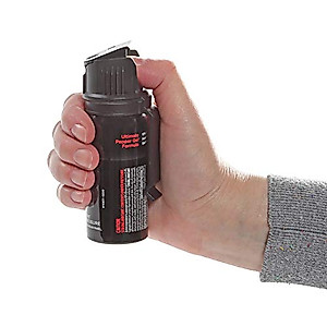 Mace Brand Magnum 3 Pepper Gel (45g) – Accurate 18’ Maximum Strength Pepper Gel, Flip Top Safety Cap, Wind-Safe Thick Gel Stream Technology and UV Dye – Great for Self-Defense