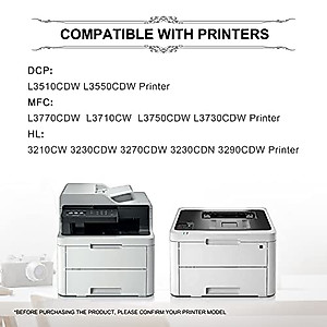 TN227 TN-227 High Yield Toner - MANDBOY TN 227 Toner Cartridges Compatible Replacement for Brother TN227BK TN227C TN227M TN227Y with MFC-L3770CDW HL-L3210CW, 4 Toner Set (BK/C/M/Y)