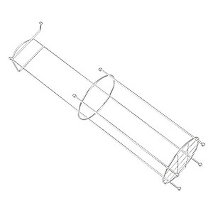 Amazon Basics AB-BR901 Toilet Paper Holder-Free Standing, Multi-Storage, Chrome, one-pack, 5.8 Inch, steel