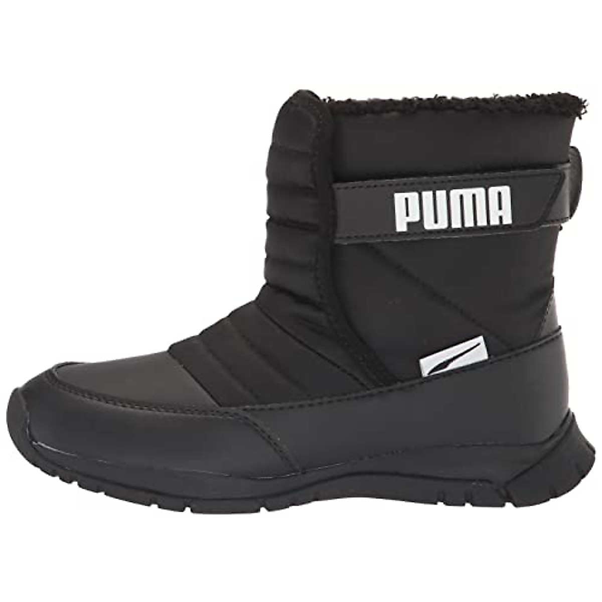 PUMA Kids Nieve Winter Boot Snow Black Whit, 10 US Unisex Toddler