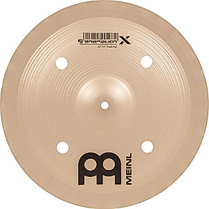 Meinl Cymbals GX-12/14TH Generation-X 12" and 14" Auxiliary Trash Hi-Hat Cymbal Pair (VIDEO),metallic