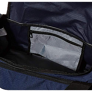 NIKE Brasilia Small Duffel - 9.0, Midnight Navy/Black/White