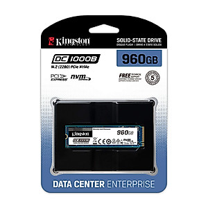 Kingston Data Center DC1000B (SEDC1000BM8/960G) Enterprise NVMe SSD 960GB M.2 2280