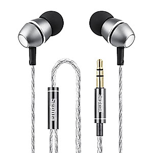 sephia Sp3030 Earbuds in Ear Headphones Wired Earphones with Noise Isolating Ear Buds Lightweight Case 3.5 mm Jack