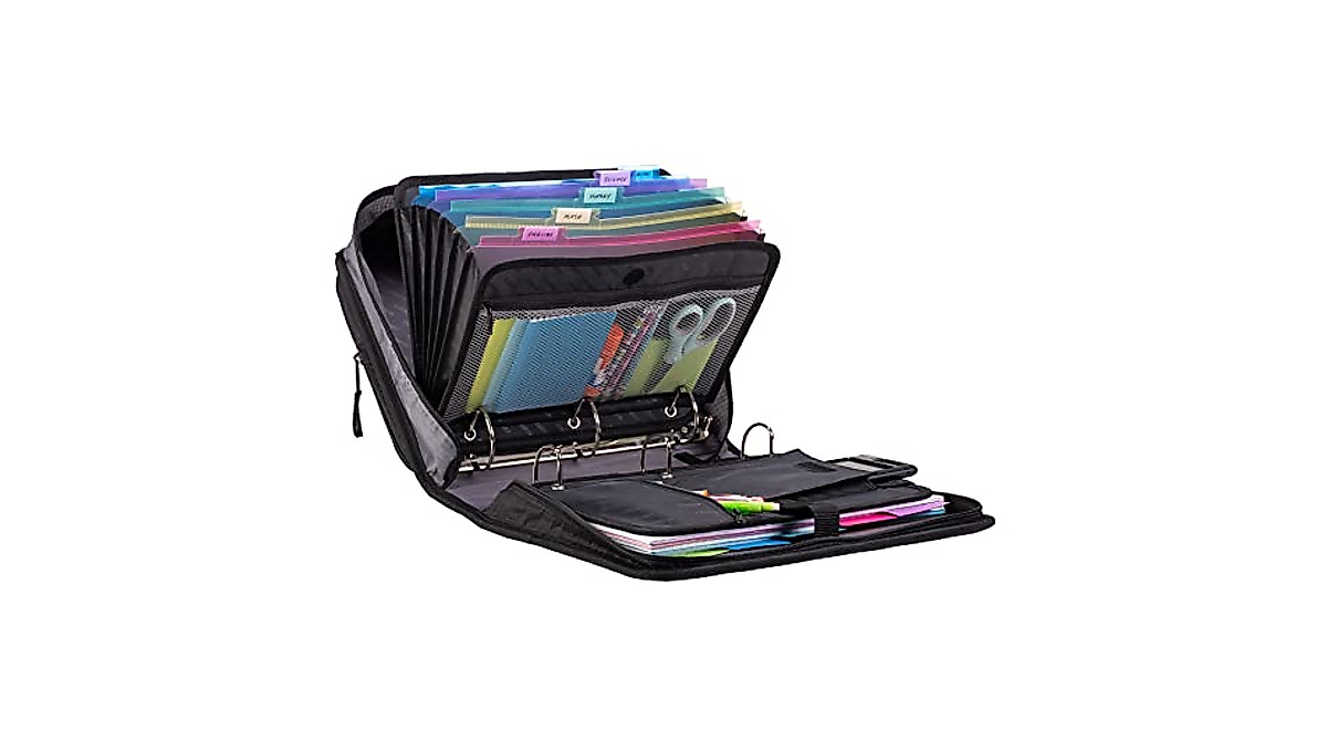 Case-it Universal Dual Binder: Laptop, Files & Backpack Carry
