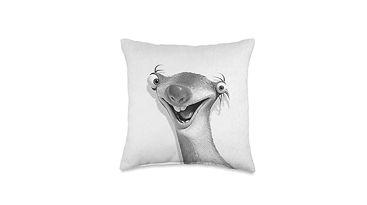 Ice Age Sid the Sloth Throw Pillow - Fun Home Decor