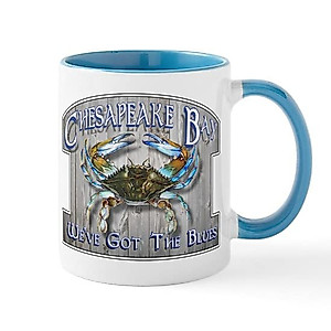 CafePress Chesapeake Bay Blues Mug Ceramic Coffee Mug, Tea Cup 11 oz