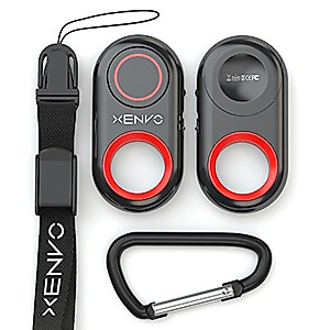 Xenvo Shutterbug - Camera Shutter Remote Control - Bluetooth Wireless Selfie Button Clicker - Compatible with iPhone, iPad, Android, Samsung, and Google Pixel Cell Phones, Smartphones and Tablets