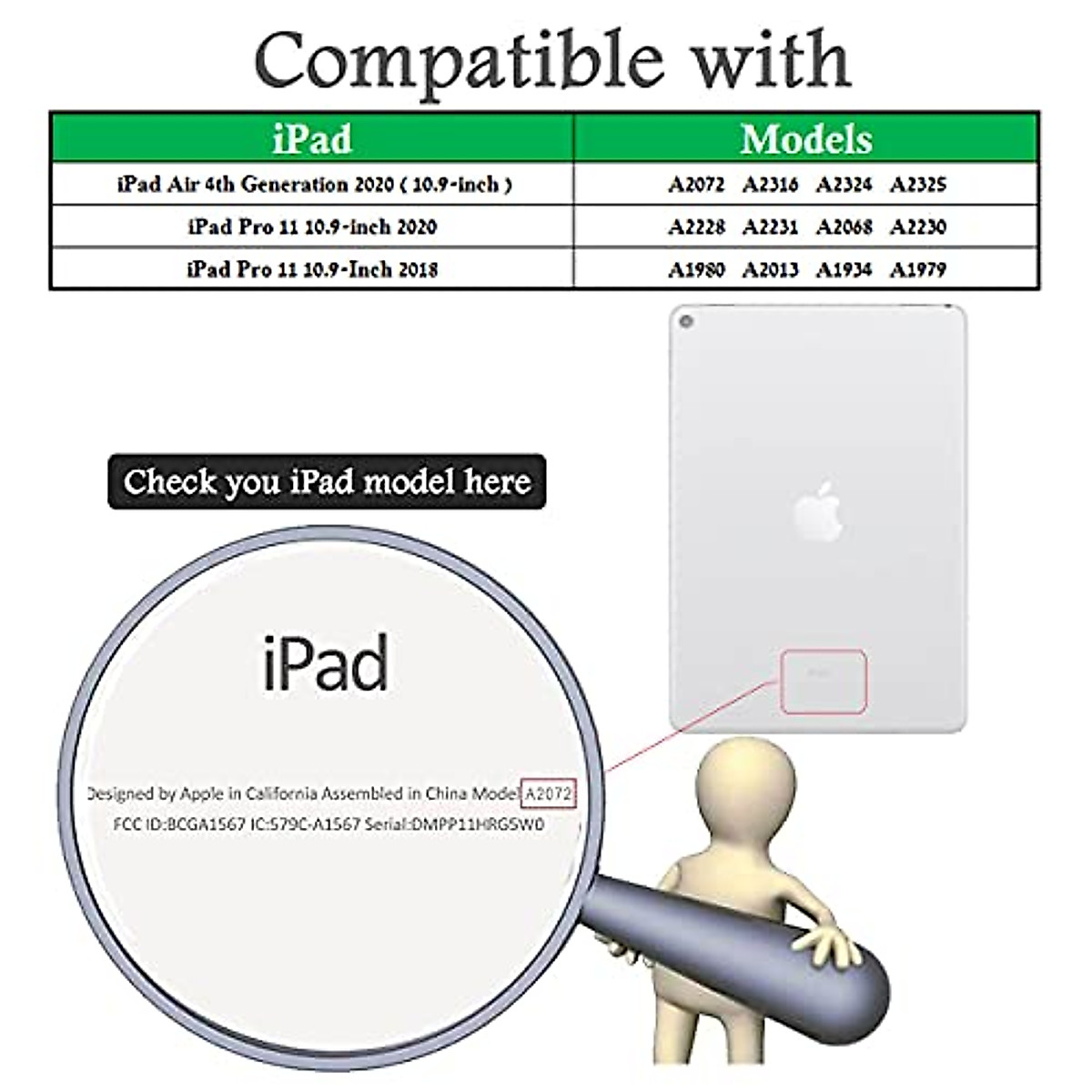 TOEVEK iPad Air 4th/5th Generation Case for Kids, iPad Air 10.9 inch 2020/2022 Case with Shoulder Strap, Handle Stand Protective Case for iPad Pro 11(2022/2020/2021/2018) and iPad Air 4/5, Blue